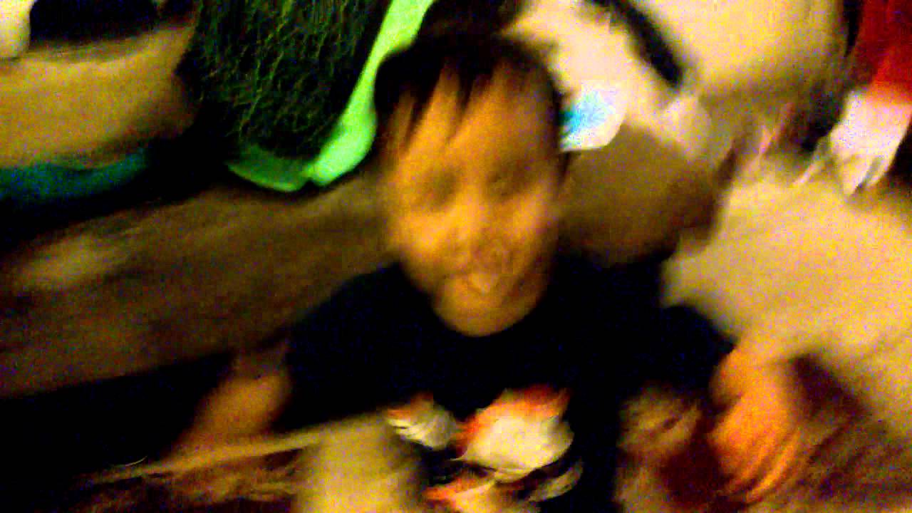 Dom Jr dancing after the super bowl 50 - YouTube