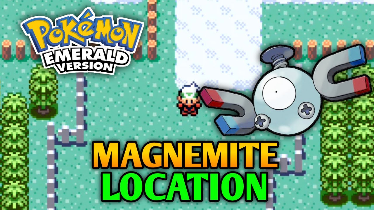 How To Catch Magnemite In Pokemon Emerald - Magnemite Location - YouTube