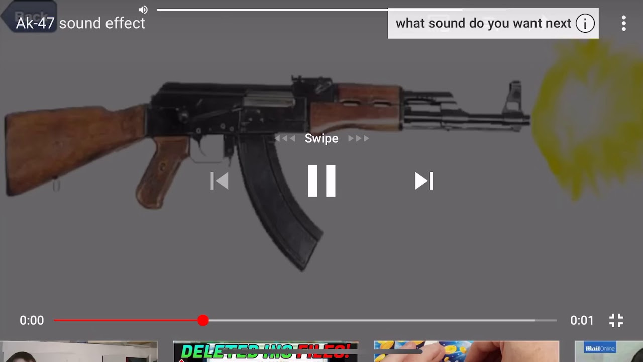Ak-47 sound effect - YouTube