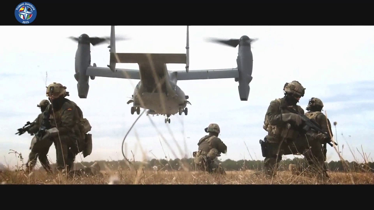 United States Military Soldiers Landing From helicopter - YouTube