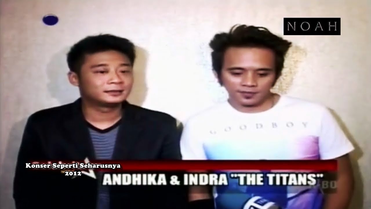 Komentar Ex-Peterpan - Andika, Indra, Q Bil at Konser NOAH Seperti ...