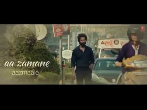 Bekhayali (aa zamane ) | kabir singh movie | arijit singh | Whatsapp status 2019