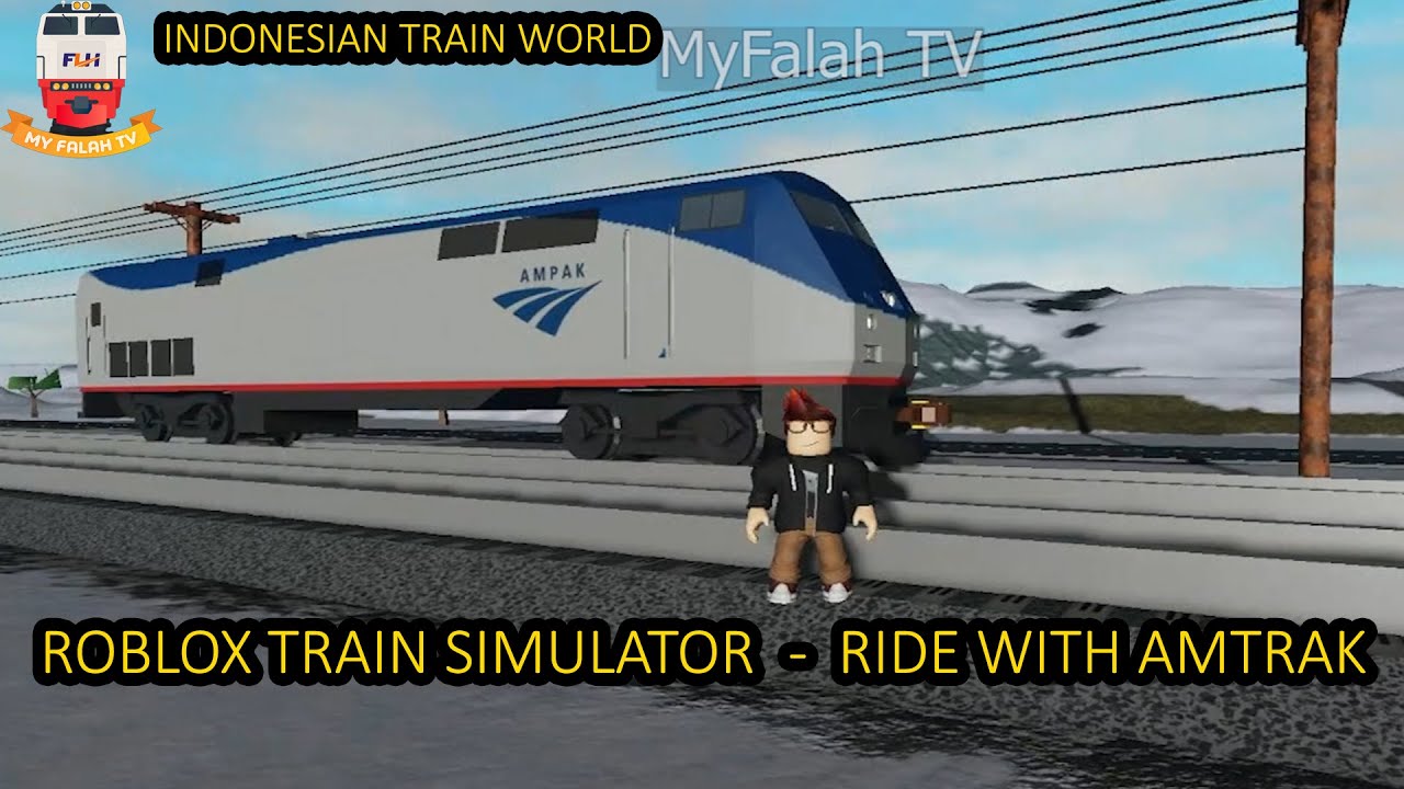 ROBLOX TRAIN SIMULATOR BETA - MENCOBA LOKOMOTIF AMTRAK - YouTube
