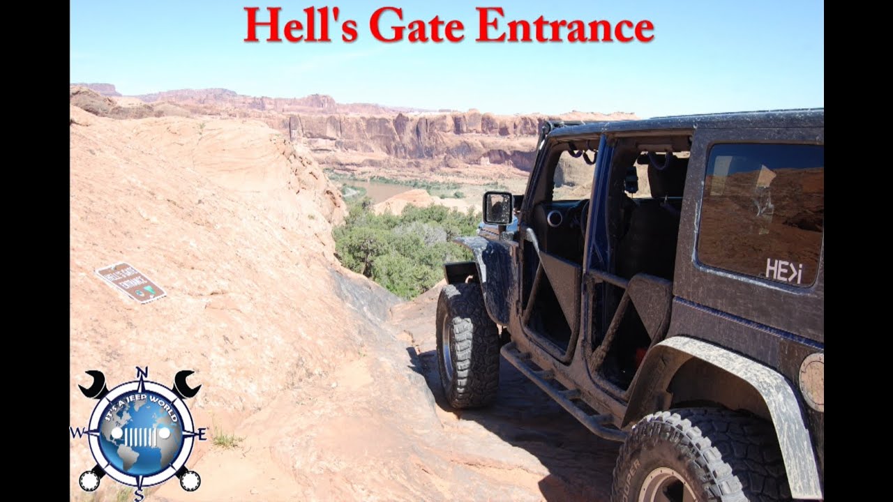 Moab Hell's Gate Entrance and Exit - YouTube