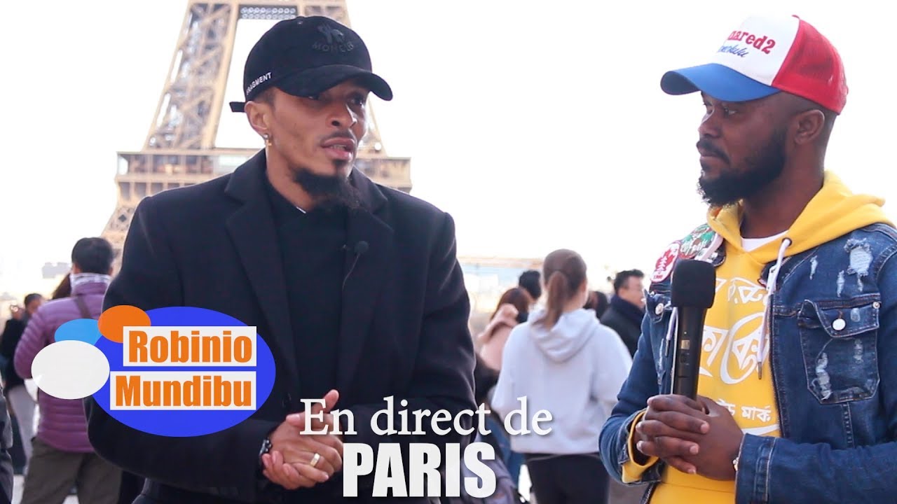 ROBINIO MUNDIBU à PARIS Pour la 1ère Fois, Merci FALLY IPUPA Pour l ...