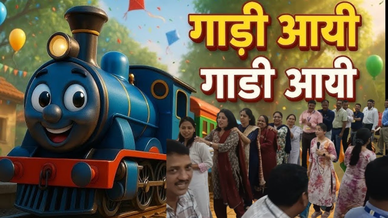 गाड़ी आयी गाड़ी आयी कृतियुक्त गीत | राज्यस्तरीय मूल्यवर्धन प्रशिक्षण 3. ...