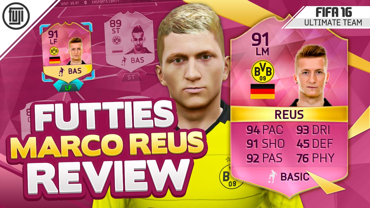 FIFA 16 FUTTIES REUS PLAYER REVIEW! (91) - FIFA 16 Ultimate Team - YouTube