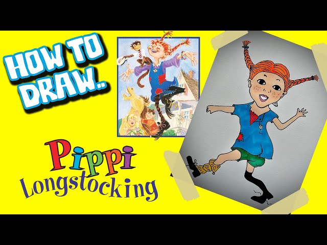 Pippi Longstocking Drawing
