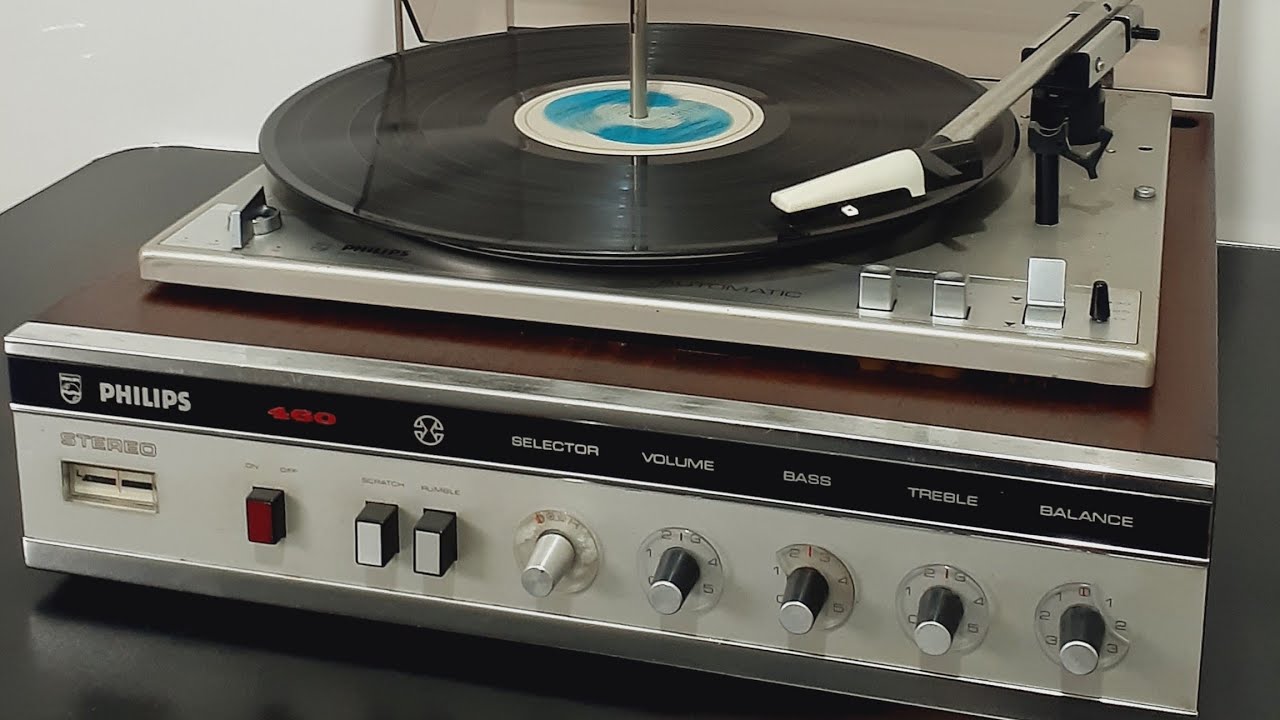 Vitrola Philips 460 #Vendida na Velocidade da Luz# Anos 70 - YouTube