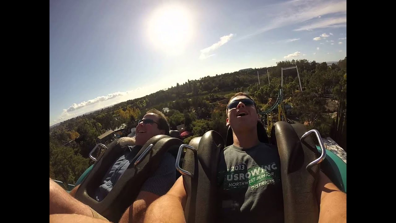 GoPro on a Roller Coaster - YouTube