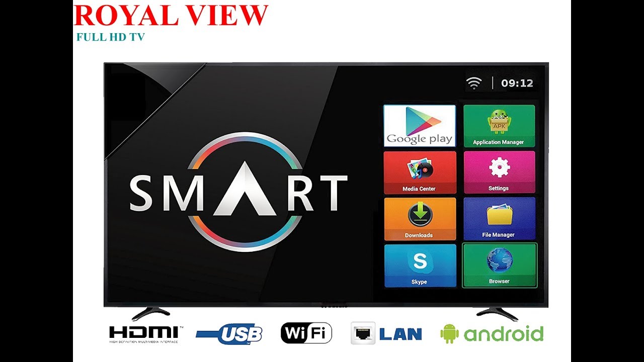 Royal View TV -32" Smart Full HD LED - YouTube
