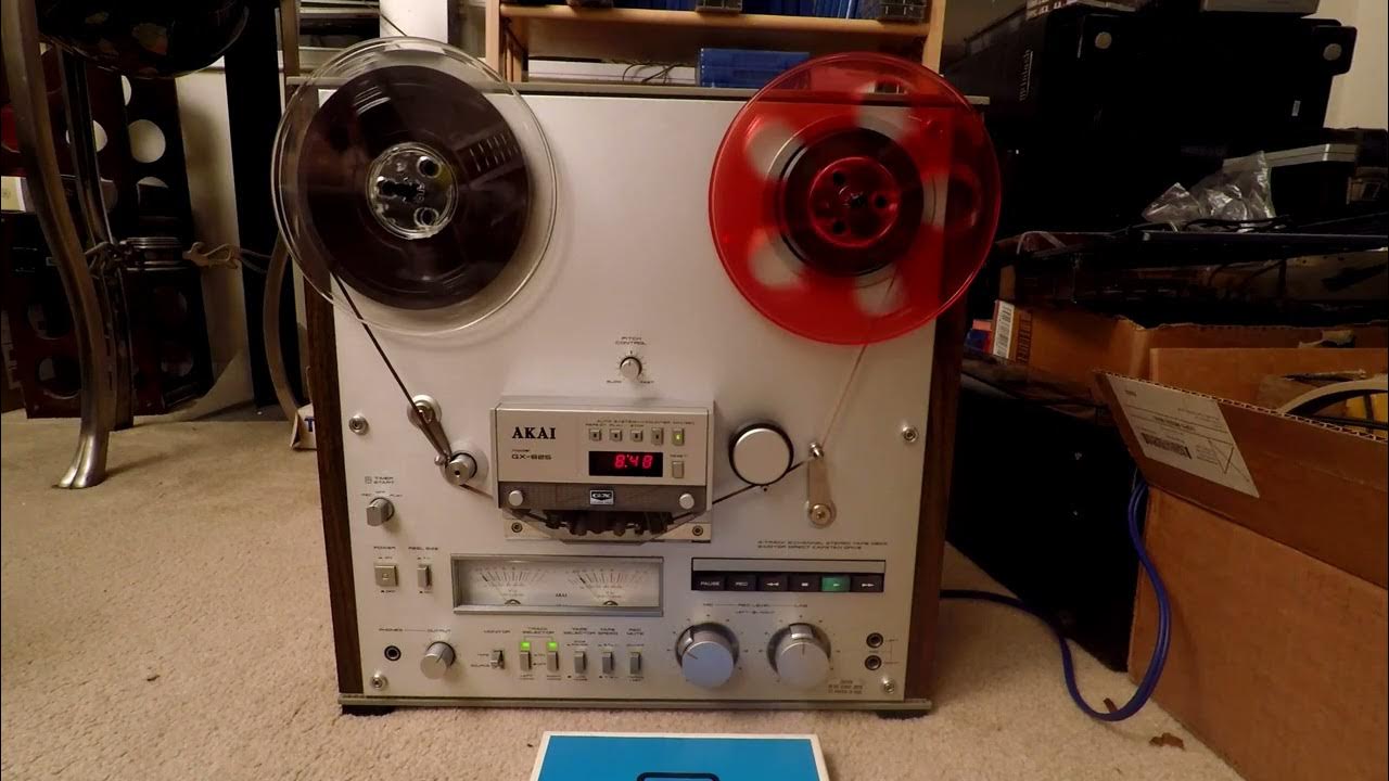 Someone's Home Recording 4-track MONO Reel to Reel tape AKAI GX-625 - YouTube
