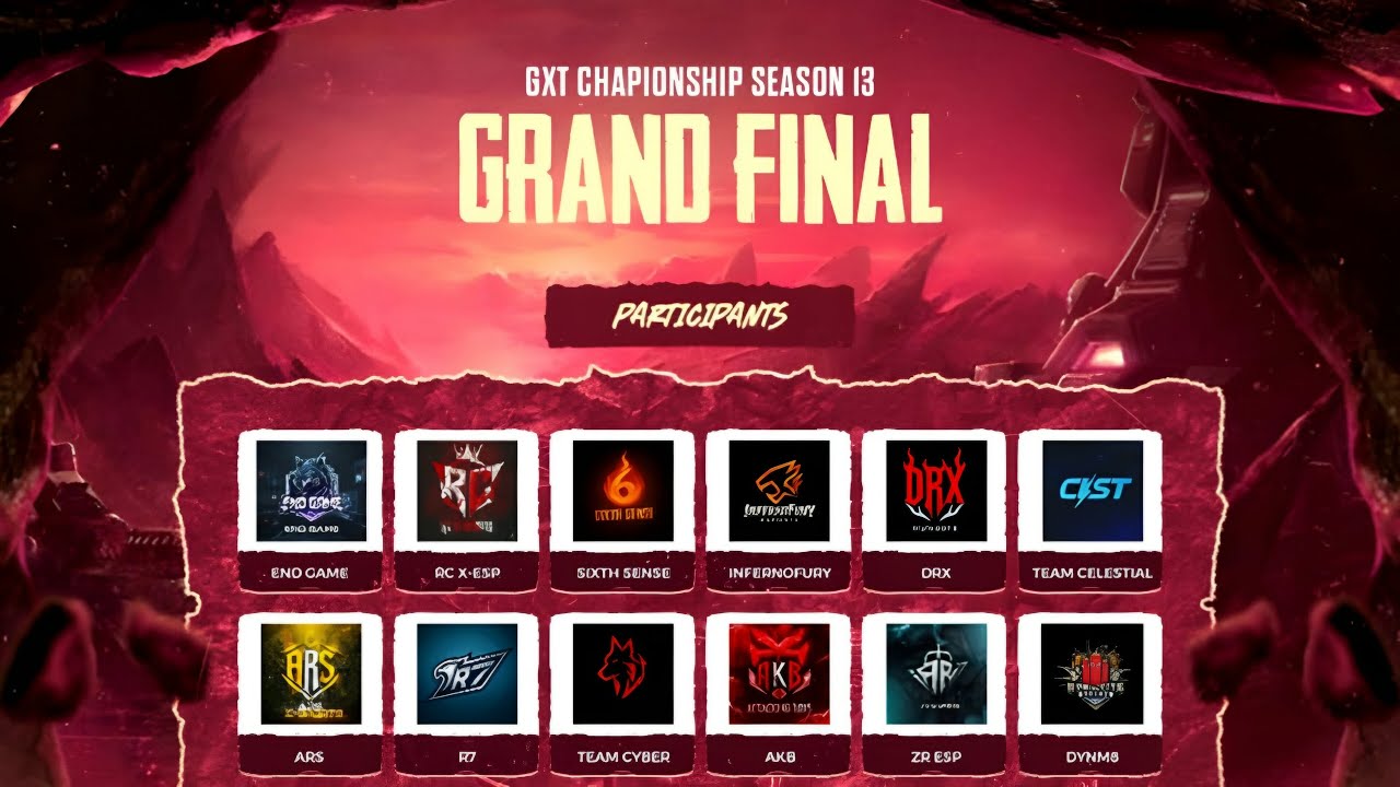 Free Fire Live E-SPORTS Tournament | GXT CHAMPIONSHIP SEASON 13 l 🔥 ...