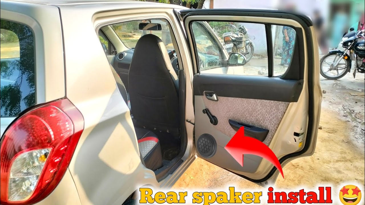 Alto 800 Rear spaker install 🤩| Rear spaker instalation | alto 800 rear ...