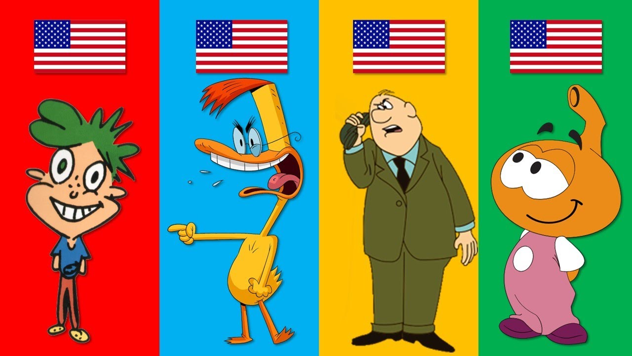 Cartoons From Different Countries | USA Special - YouTube