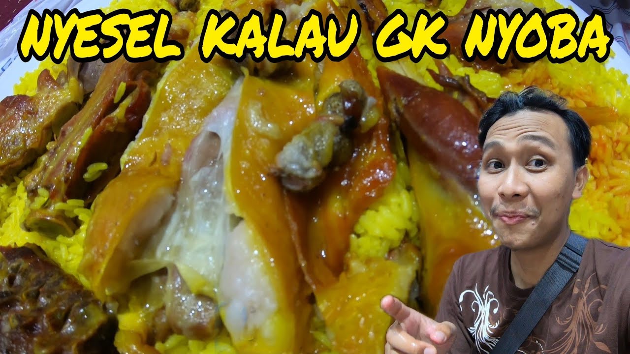 MAKAN TER ENAK DI ARAB NASI MANDI DAGING KAMBING 🐐 - YouTube