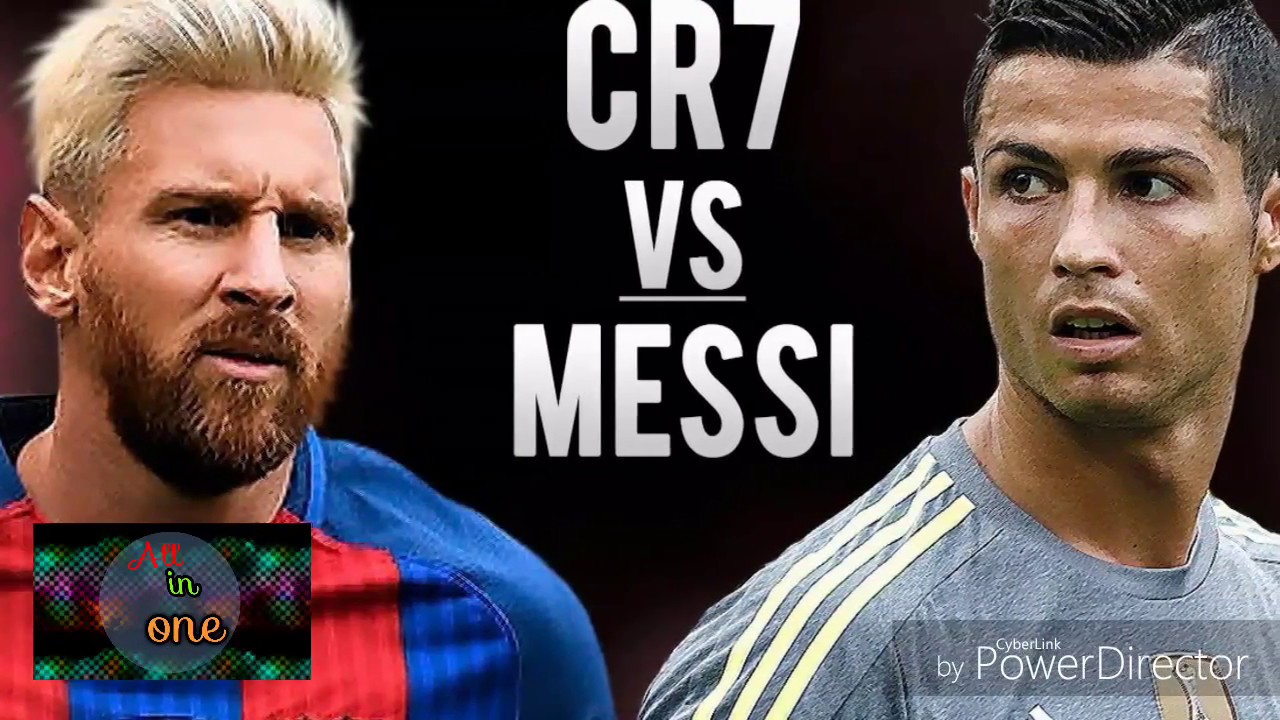 Lionel Messi (LM10) vs cristiano Ronaldo( CR7 ) in goals - YouTube