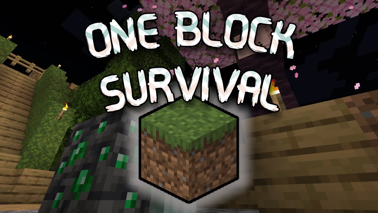 ONE BLOCK SURVIAL pt 3 - YouTube