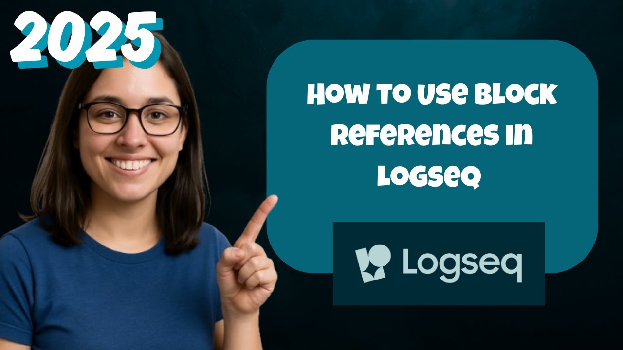How to Use Block References in Logseq [EXPLAINED] - YouTube