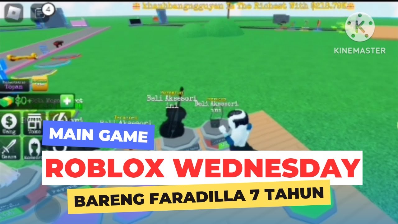 FARA MAIN GAME ROBLOX WEDNESDAY SERU | GAME ANAK | GAMERS KIDS | GAME ...
