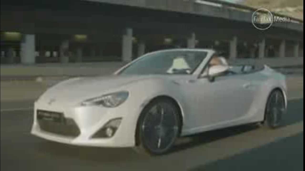 Toyota 86 Convertible revealed 2013 | Convertible | Drive.com.au - YouTube