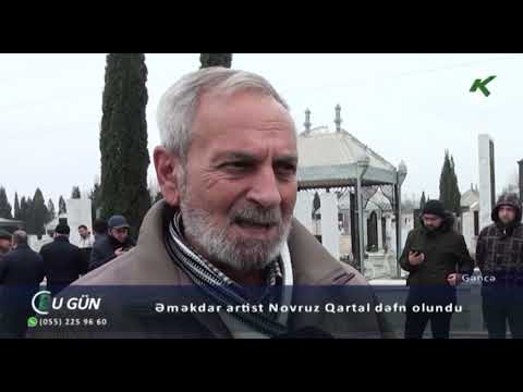 Əməkdar artist Novruz Qartal dəfn olundu