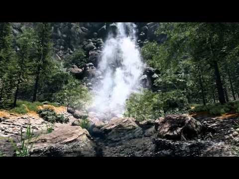 Crysis 1 (Modded) - Waterfall Scene - [Live Wallpaper] - (1080p)