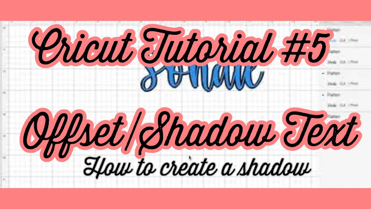 Cricut Tutorial 5 Offset Shadow Text 2 For 1 Video YouTube cricut-tutorial-5-offset-shadow-text-2-for-1-video-youtube