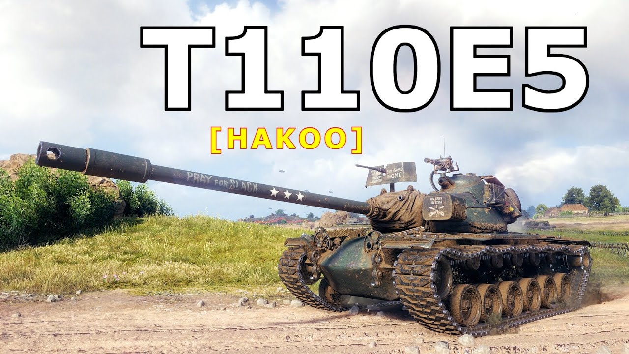 World of Tanks T110E5 - 8 Kills 11,4K Damage - YouTube