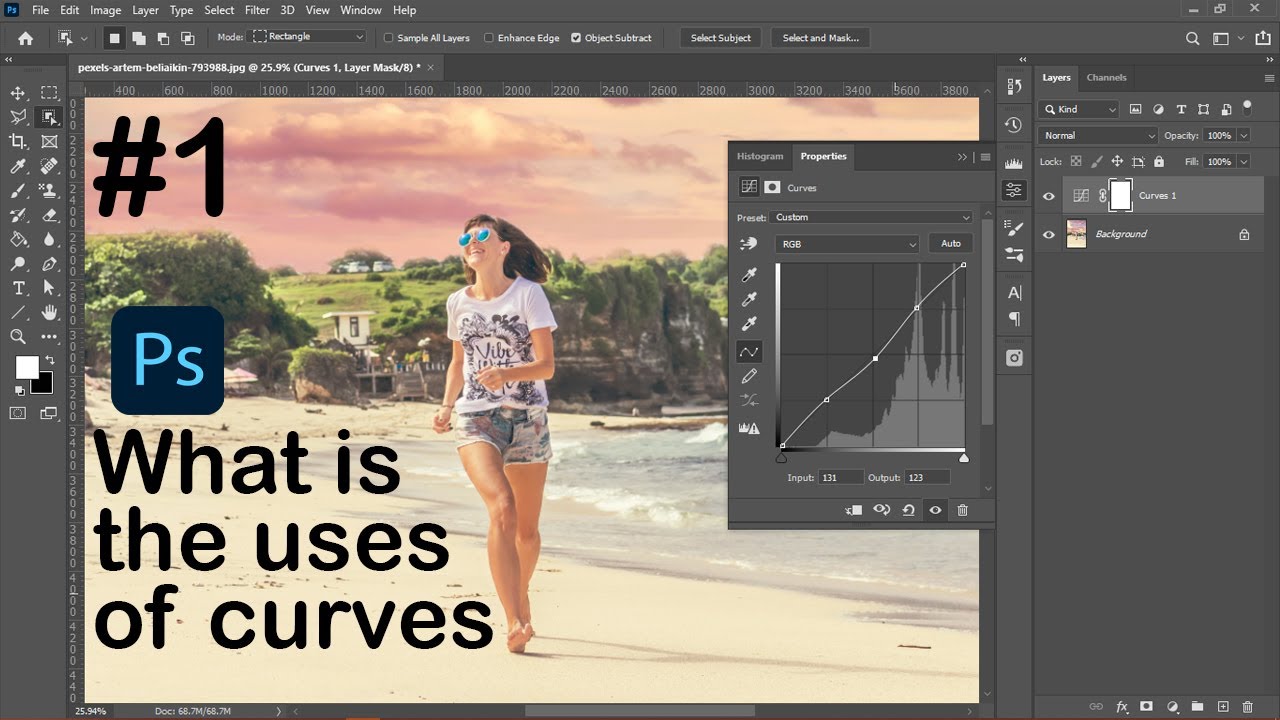 What is the use of Curves, How to use the curves #1 |தமிழ்| - YouTube