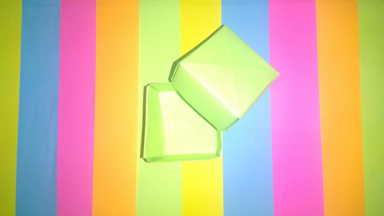 SQUARE STORAGE BOX !!! - YouTube