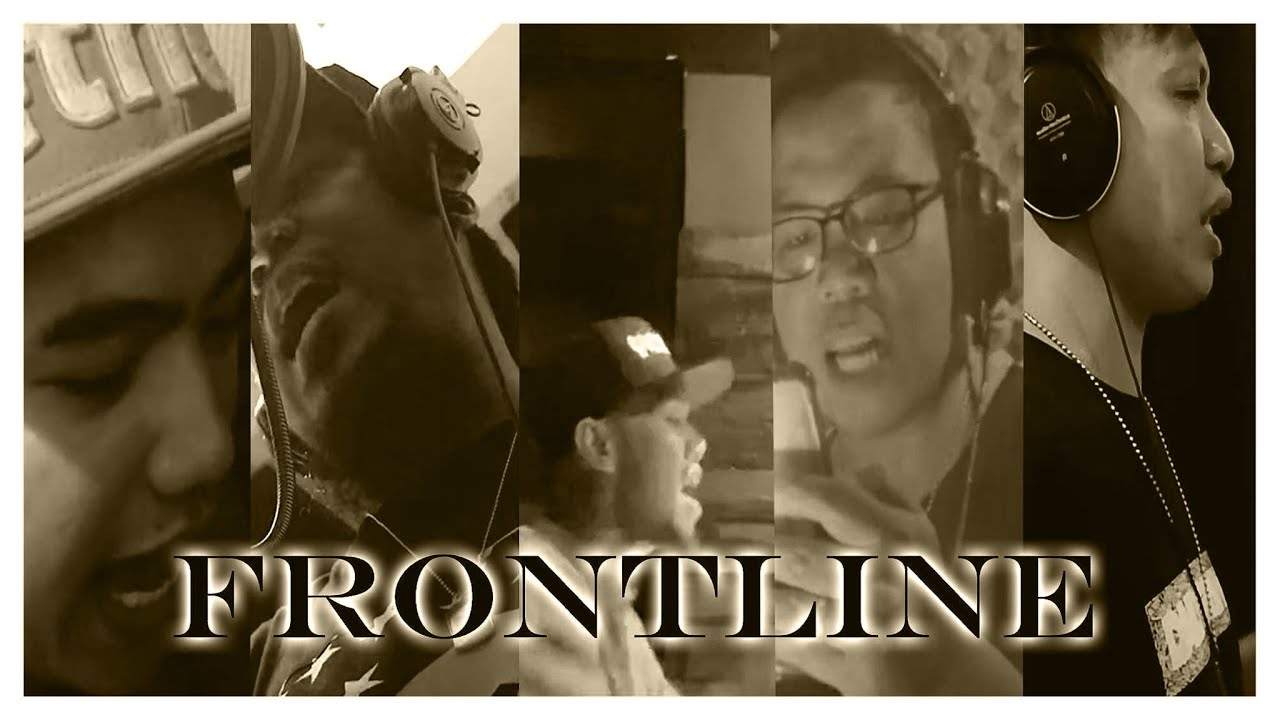 FRONTLINE - Flict-G, Dello, Curse One, Siobal D & Aikee (Official Lyric ...