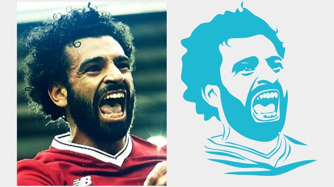 Simpel BLUE LINE-ART Tutorial | BELAJAR CORELDRAW - YouTube