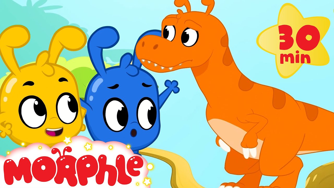 Morphle Dinosaur Family! + More Mila and Morphle Cartoons | Morphle vs ...