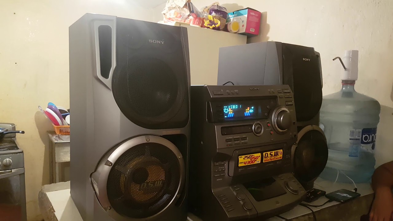 Sony lbt dr6 bass - YouTube