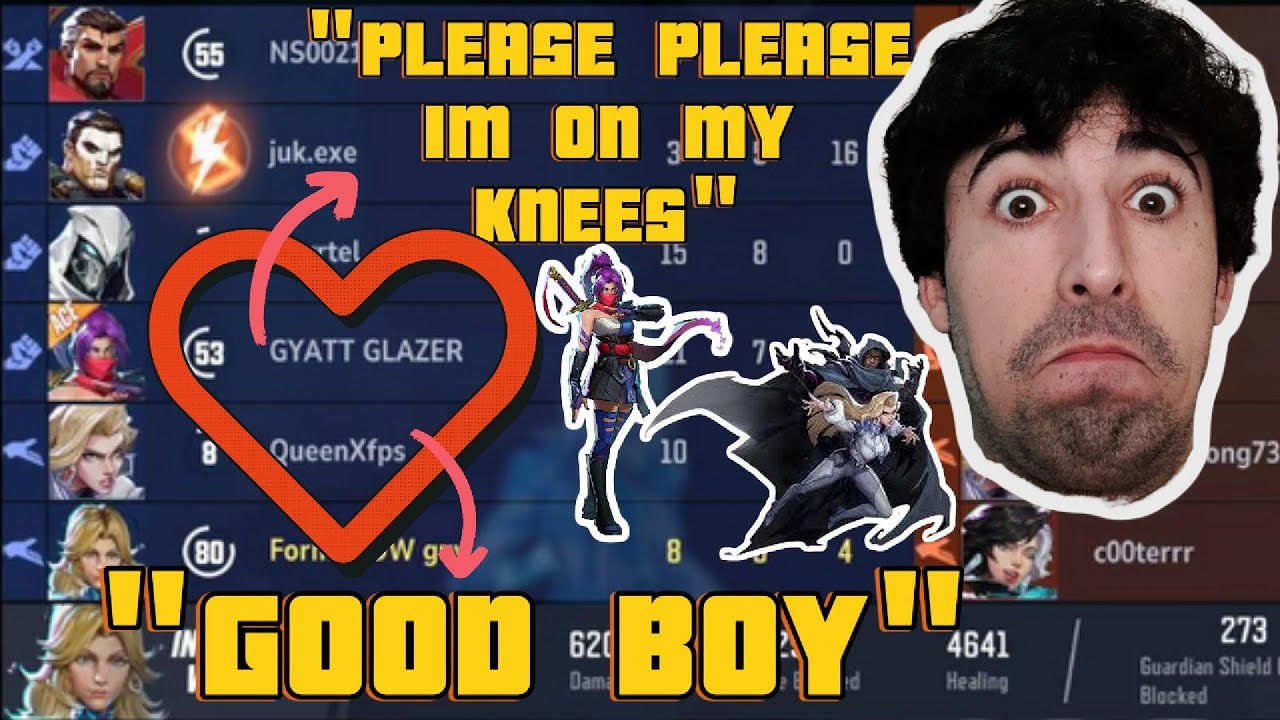 why are my teammates so freaky in marvel rivals - YouTube