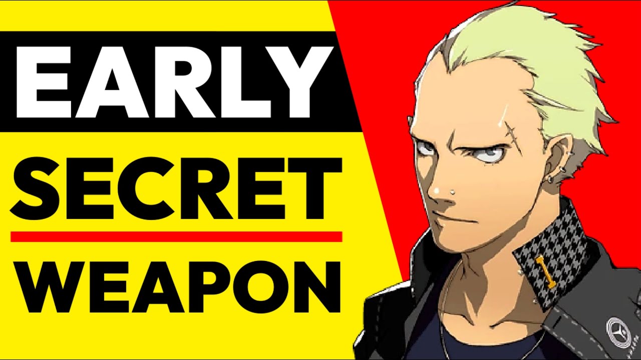 Persona 4 - Kanji EARLY BOSS Weapon (SECRET) - YouTube
