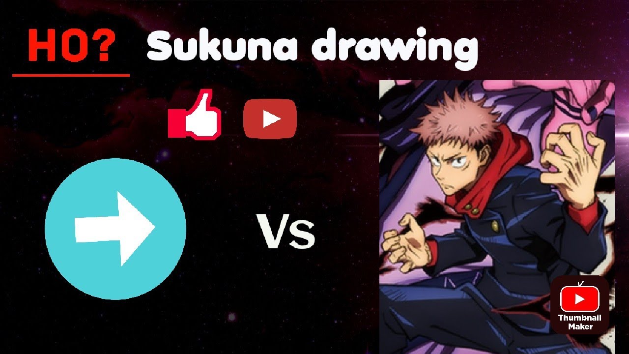 Sukuna ki drawing: sukuna ko kaise banaye: how to make sukuna drawing?# ...