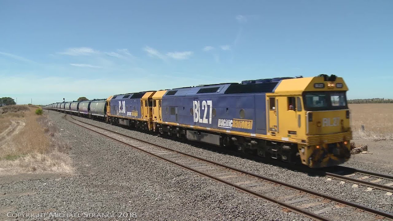 Grain Train: BL class locomotives, WGSY & WGBY hoppers - PoathTV ...