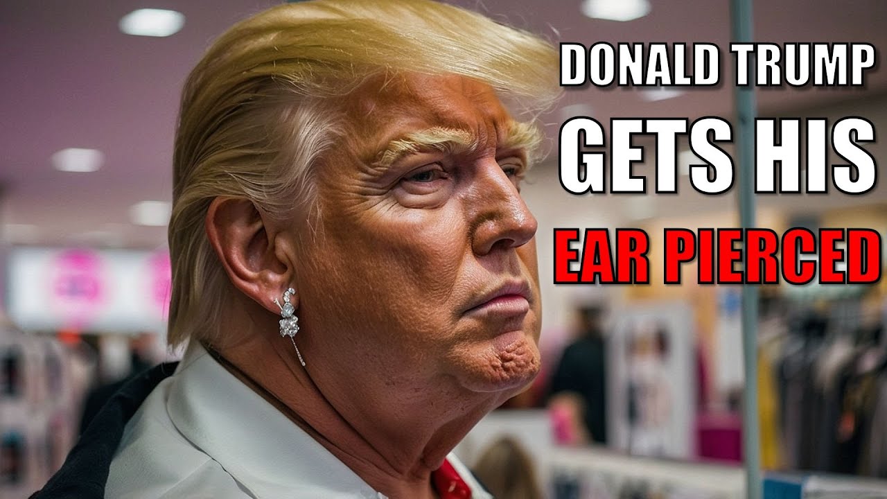 Trump Gets His Ear Pierced/I Predicted JD Vance/Secret Service Woke ...