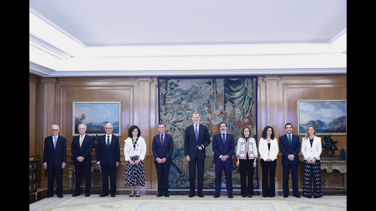 Su Majestad el Rey recibe al Interventor General de la Administración ...