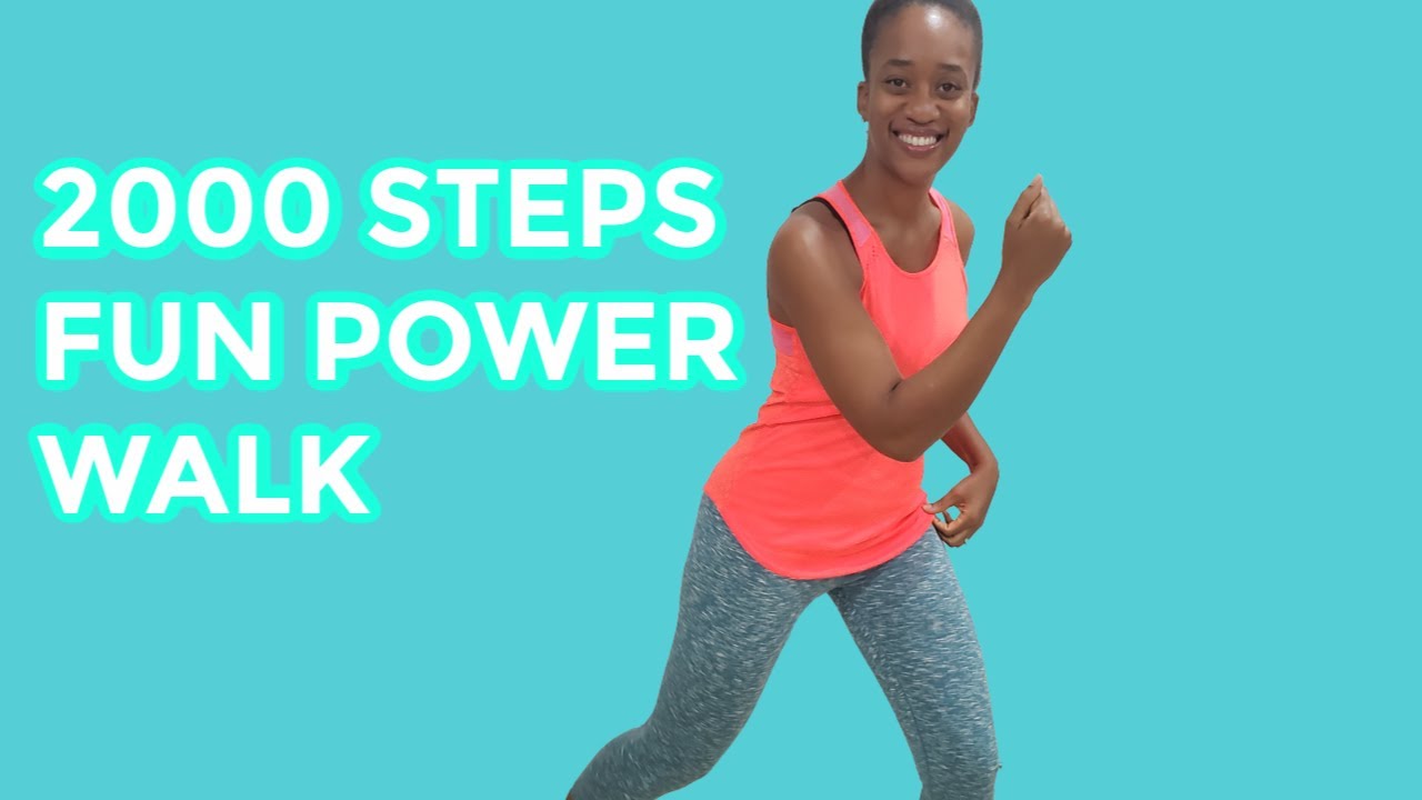 2000 Steps| Power Walking Workout at Home (great for beginners!) #2 ...