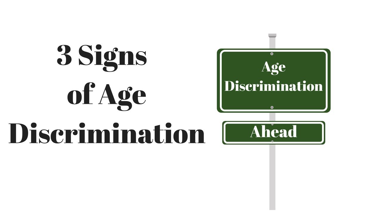 3 Signs of Age Discrimination - YouTube