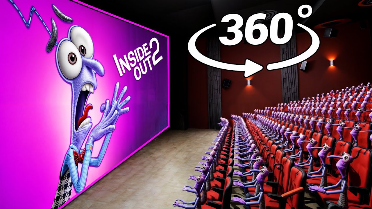 Inside Out 2 360° - CINEMA HALL | 4K VR 360 Video [ FEAR EDITION ...