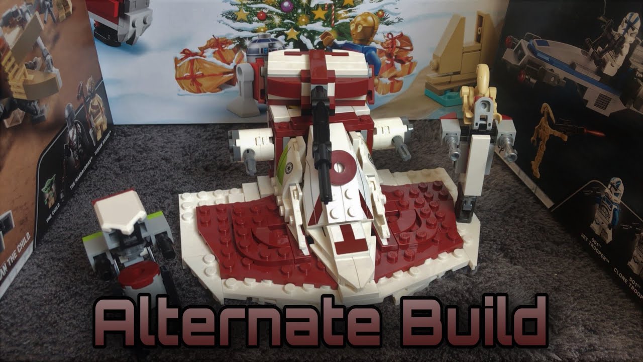 Lego star wars 75333 Obi wans jedi starfighter AAT alternate build ...