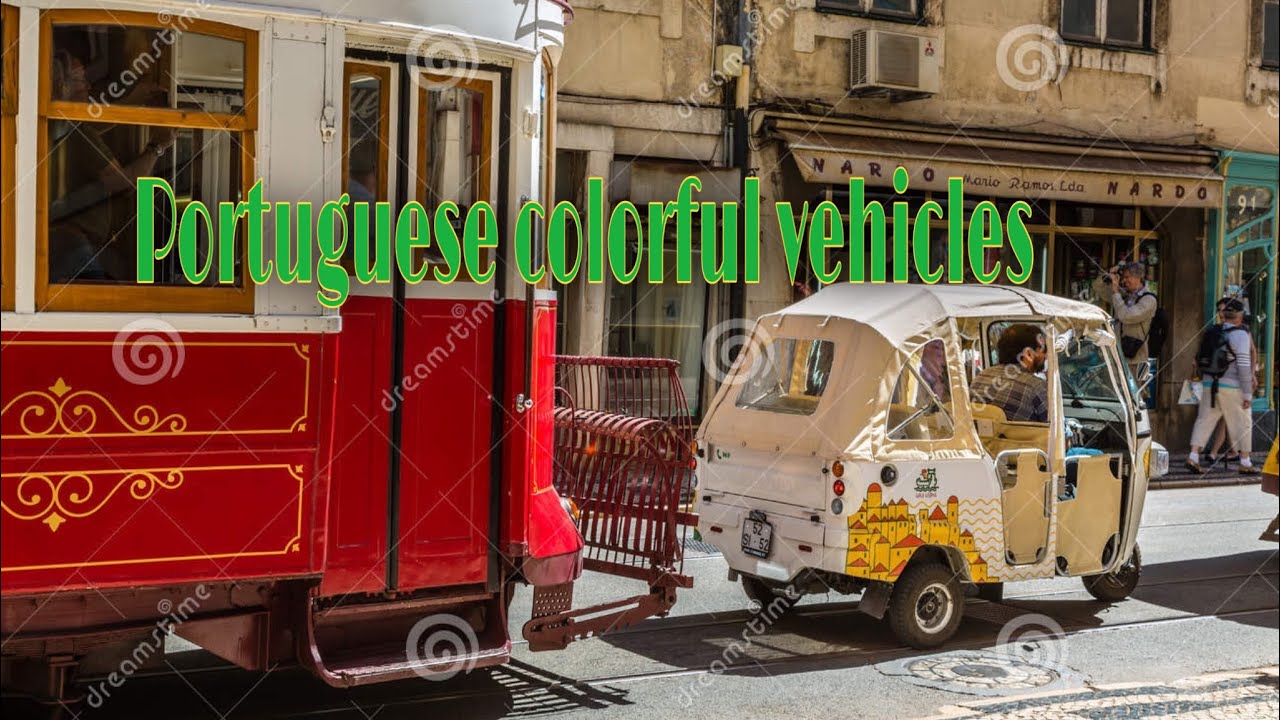 Colorful vehicles of Portugal - YouTube