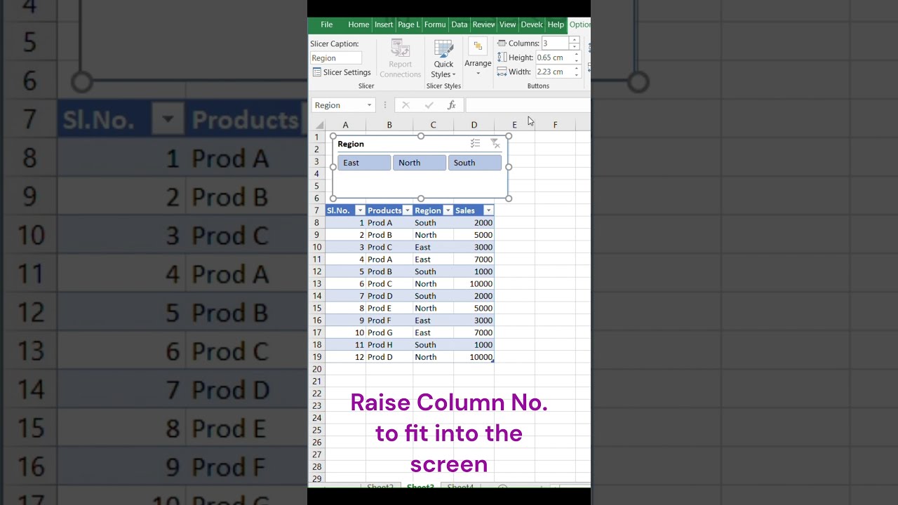YouTube Short To Create Slicer In Excel Table YouTube YouTube Short To Create Slicer In Excel Table YouTube