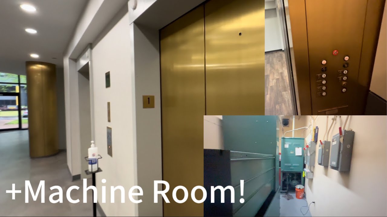 Nice Dover Traditional Dry Powered Hydraulic Elevators + The Machine ...