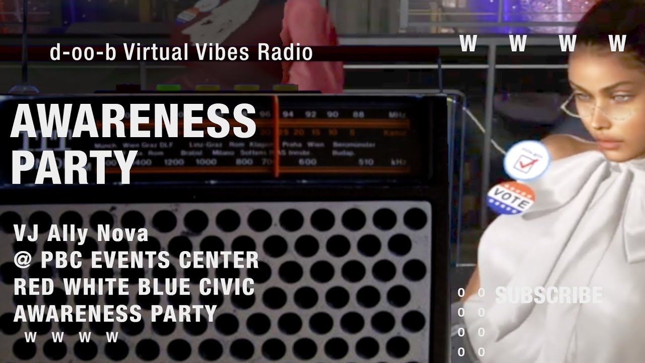 VJ Ally Nova @ PBC EVENTS CENTER RED WHITE BLUE CIVIC AWARENESS PARTY ...