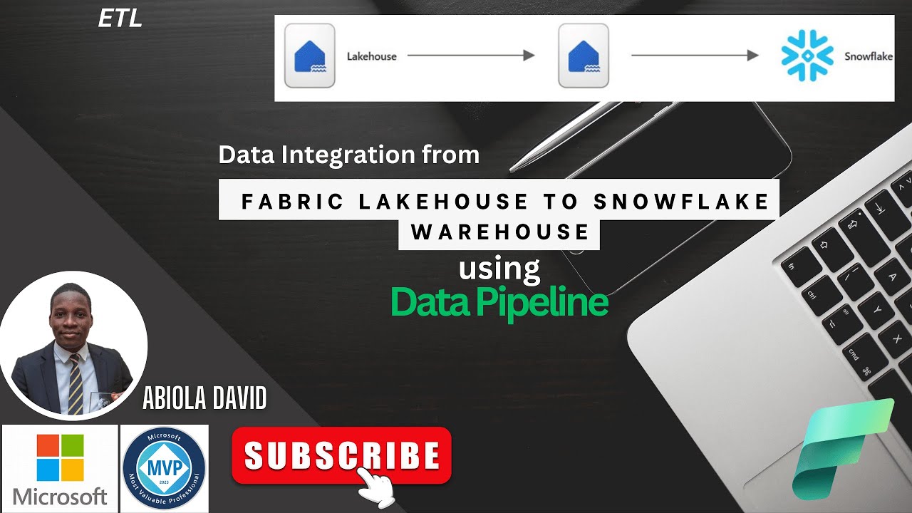 ETL Data from Fabric Lakehouse to Snowflake Database using Data ...